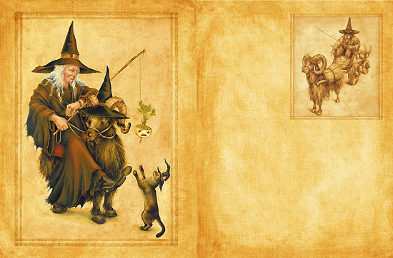 witch portray, witch illustration, witch life