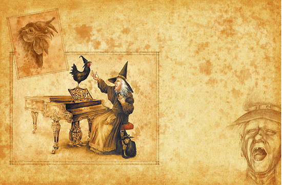 witch portray, witch illustration, witch life